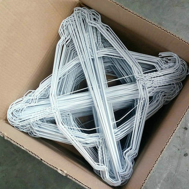 Shengsen 18"14.5g Bulk Wire Hangers For Laundry - Hebei Shengsen Metal ...